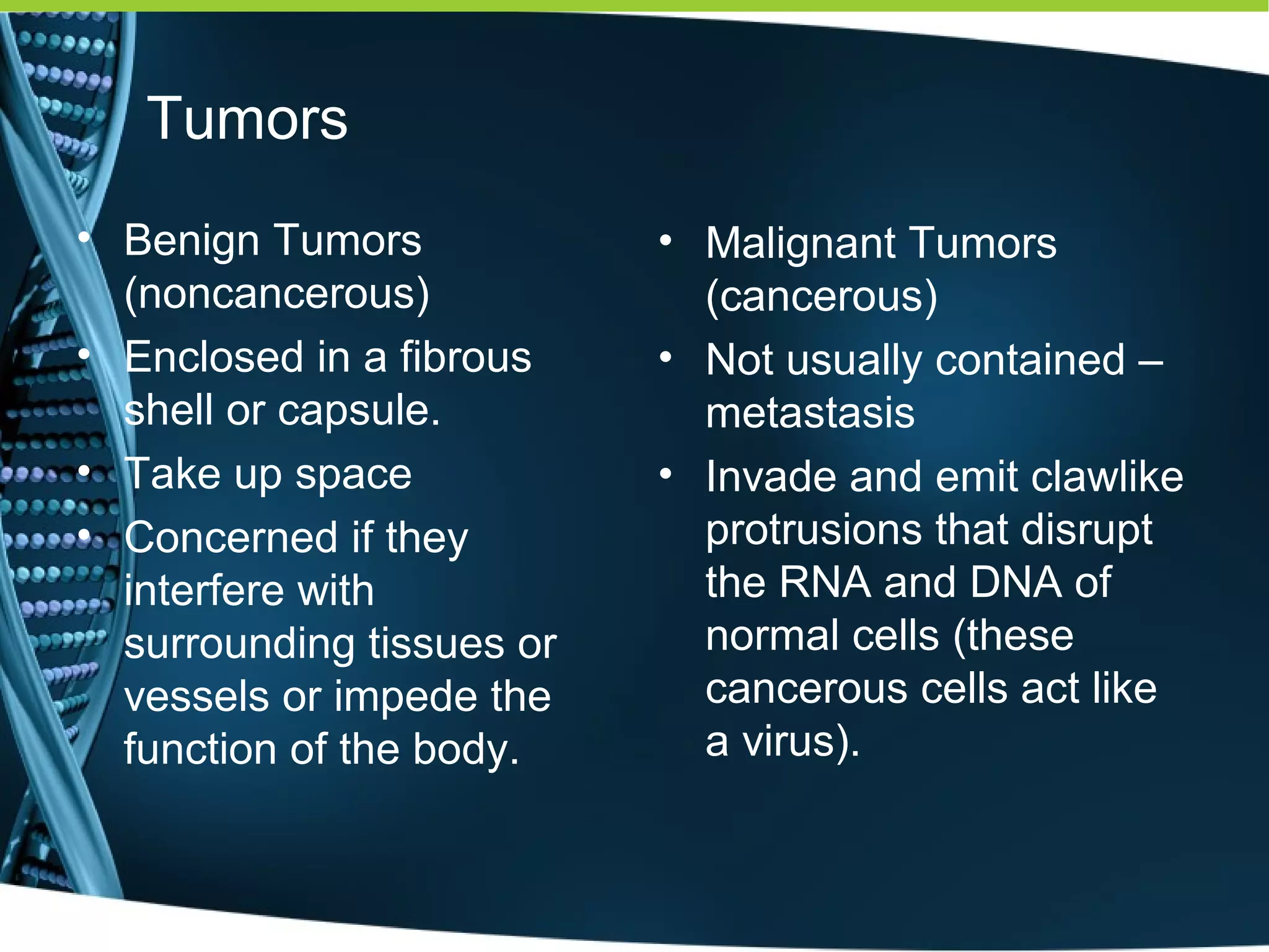 Cancer causes & types | PPT