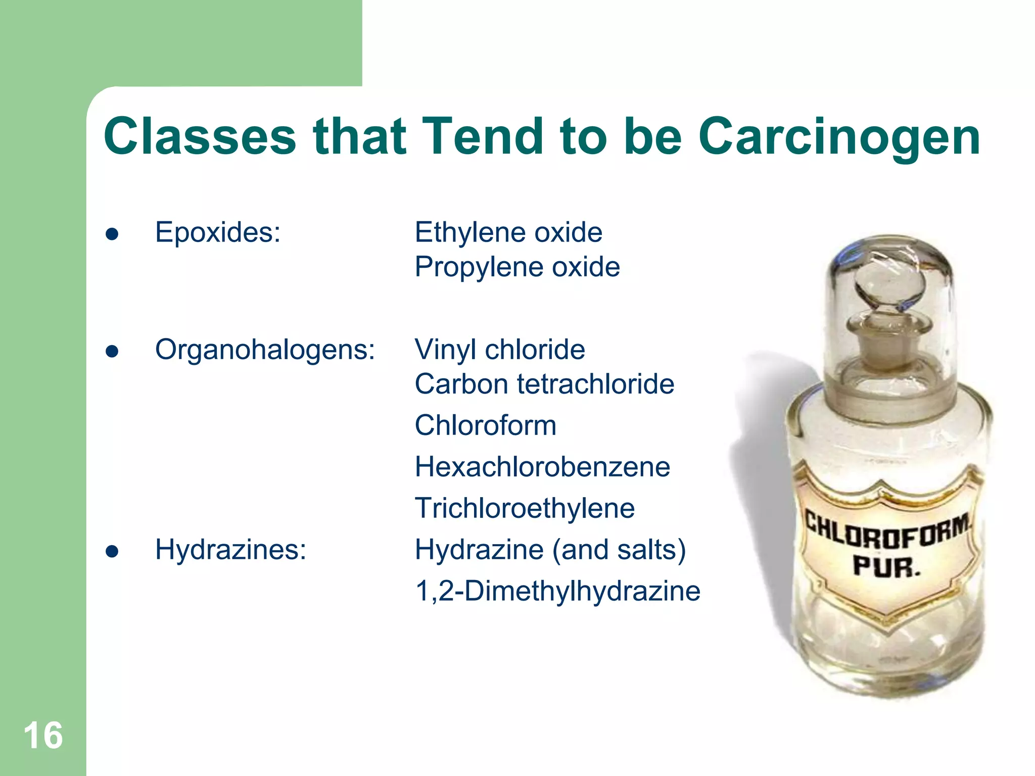Cancer Causing Chemicals HSE Presentation HSE Formats.PPT