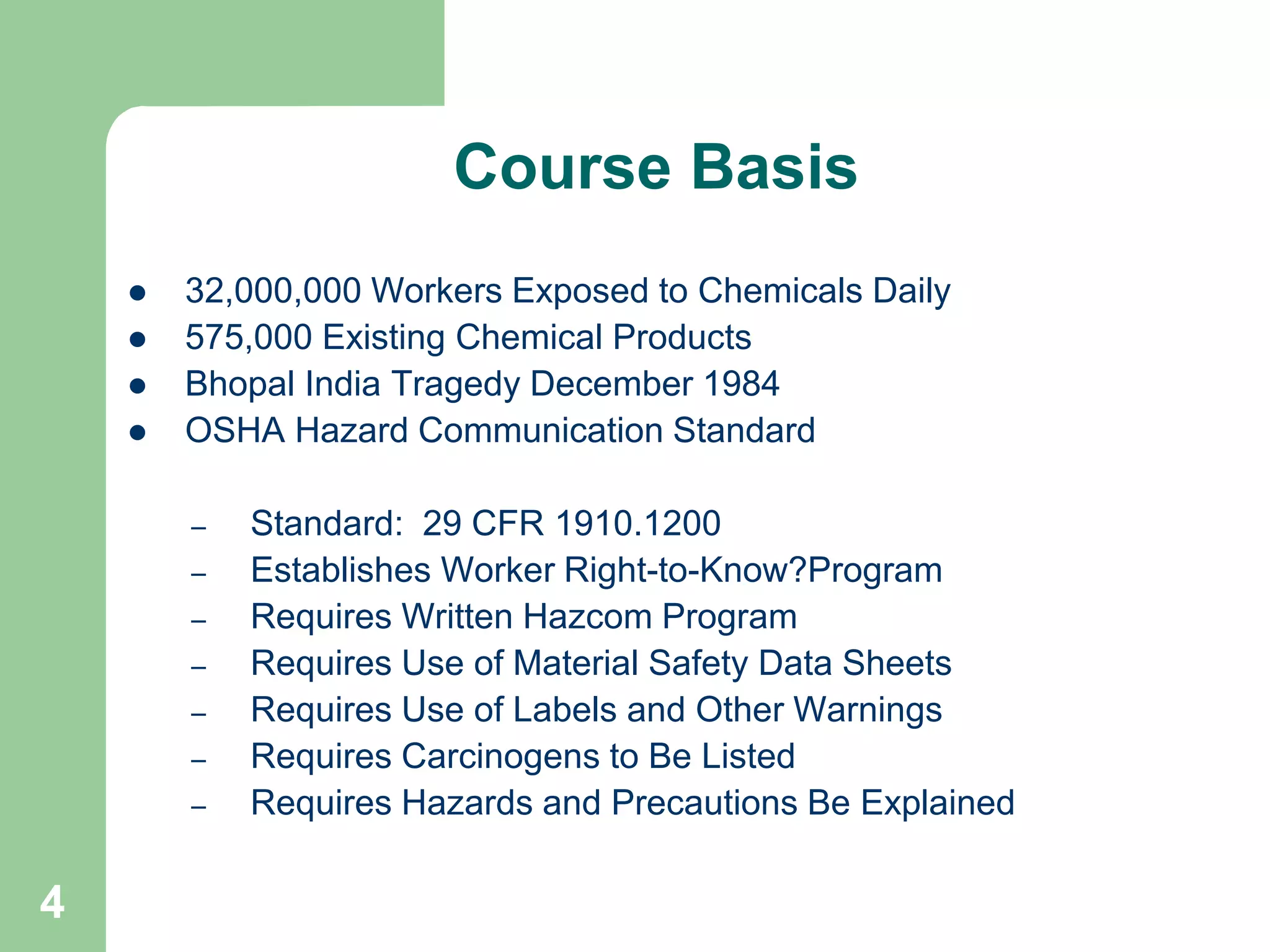 Cancer Causing Chemicals HSE Presentation HSE Formats.PPT