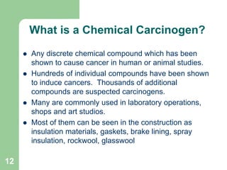 Cancer Causing Chemicals HSE Presentation HSE Formats.PPT