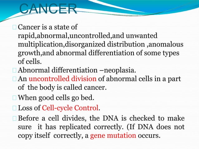 Cancercell | PPTX