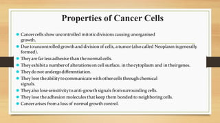 Cancer cell metabolism | PDF