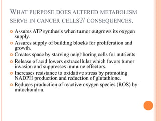 CANCER CELL METABOLISM.pptx