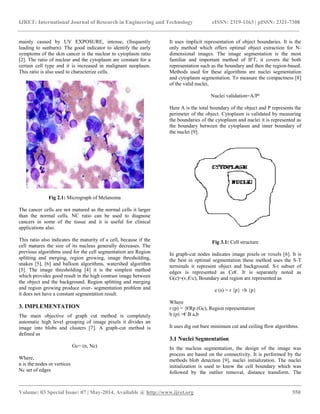 Cancer cell segmentation and detection using nc ratio | PDF