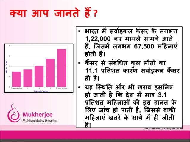Cancer cervix awareness in hindi by dr alka mukherjee nagpur ms india ...