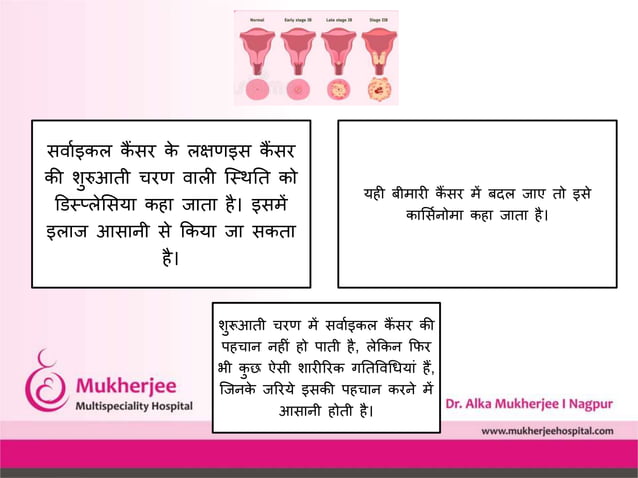 Cancer cervix awareness in hindi by dr alka mukherjee nagpur ms india ...
