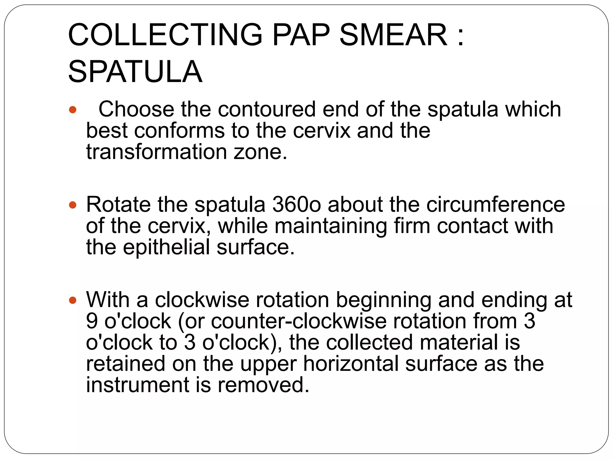 Cancer cervix screening | PPTX