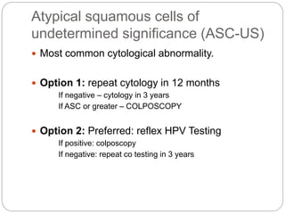 Cancer cervix screening | PPTX