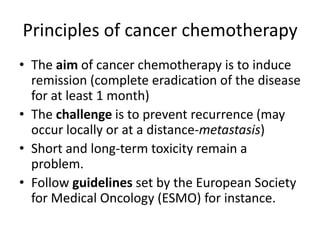 Cancer Chemotherapies Final | PPTX