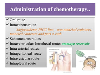 Cancer chemotherapy | PPTX