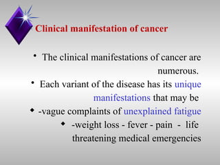Comprehensive Cancer Management for Nursing Professionals | PPT