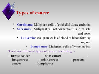 Comprehensive Cancer Management for Nursing Professionals | PPT