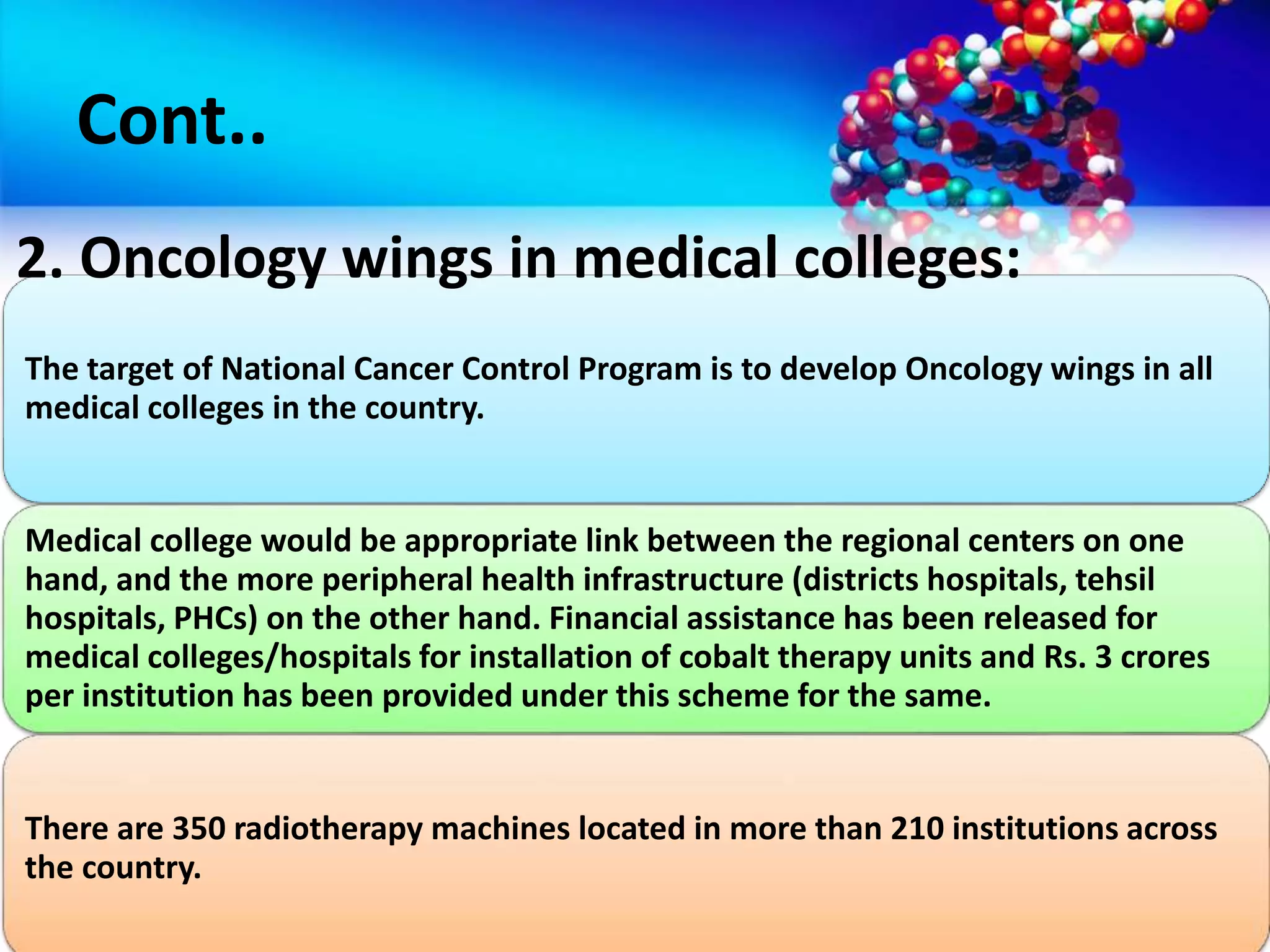 Cancer control program | PPTX