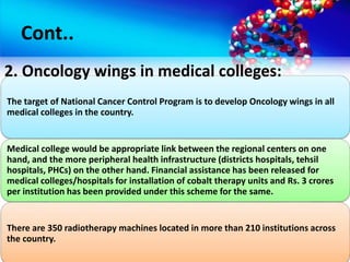 Cancer control program | PPTX