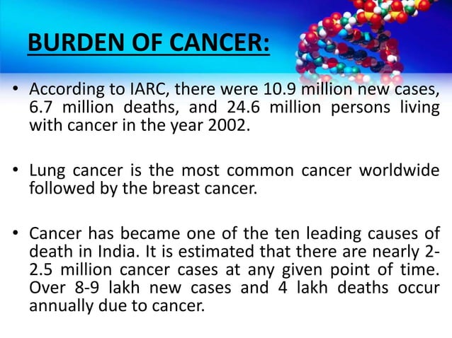 Cancer control program | PPTX | Cancer | Diseases and Conditions