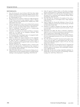 Cancer Cytopathology - 2020 - Williams - Cytomorphologic findings of ...