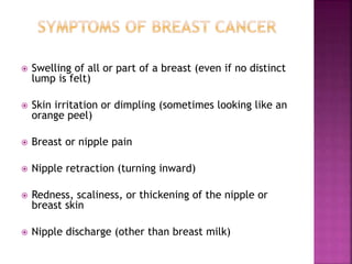 BREAST CANCER PPT | PPTX