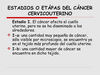 Cáncer de cervix | PPT