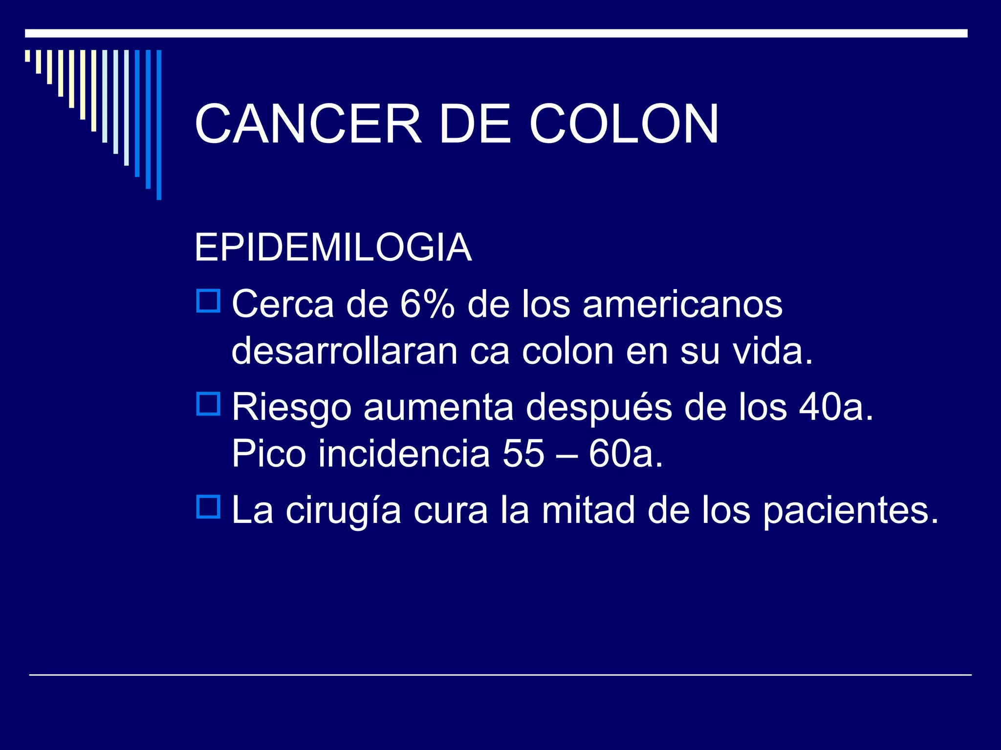 Cancer de colon | PPT