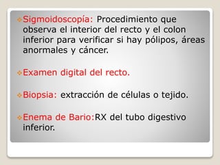 Cancer de colon | PPTX