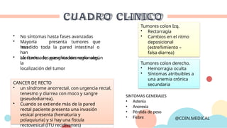 CANCER_DE_COLON. importancia clinica en la salud | PPTX