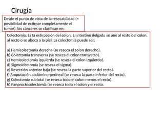 CANCER DE COLON Y RECTO Causas y factores de Riesgo | PPTX