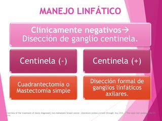Cancer de mama | PPTX