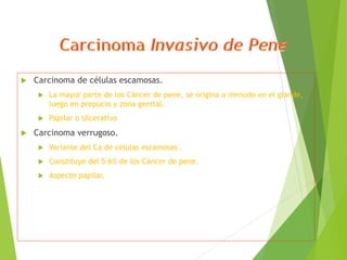 Cancer de pene | PPTX
