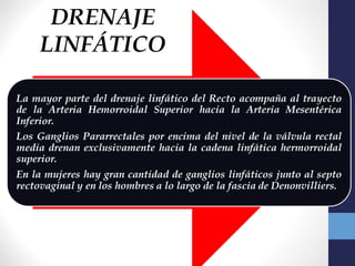 Cancer de recto y ano ok | PPT