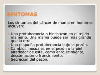 Cancer de seno | PPTX