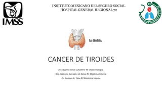 Cancer de Tiroides. | PPTX