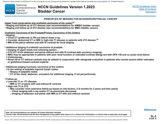 cancer de vejiga guis de la NCCN que es de utilidad para el manejo y ...