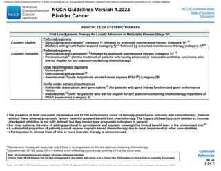 cancer de vejiga guis de la NCCN que es de utilidad para el manejo y ...