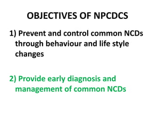 NPCDCS-INDIA | PPTX