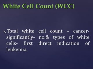 Cancer diagnosis biochemistry | PPTX