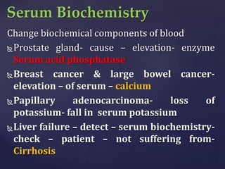 Cancer diagnosis biochemistry | PPTX
