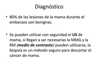 Cancer de mama en embarazo | PPT