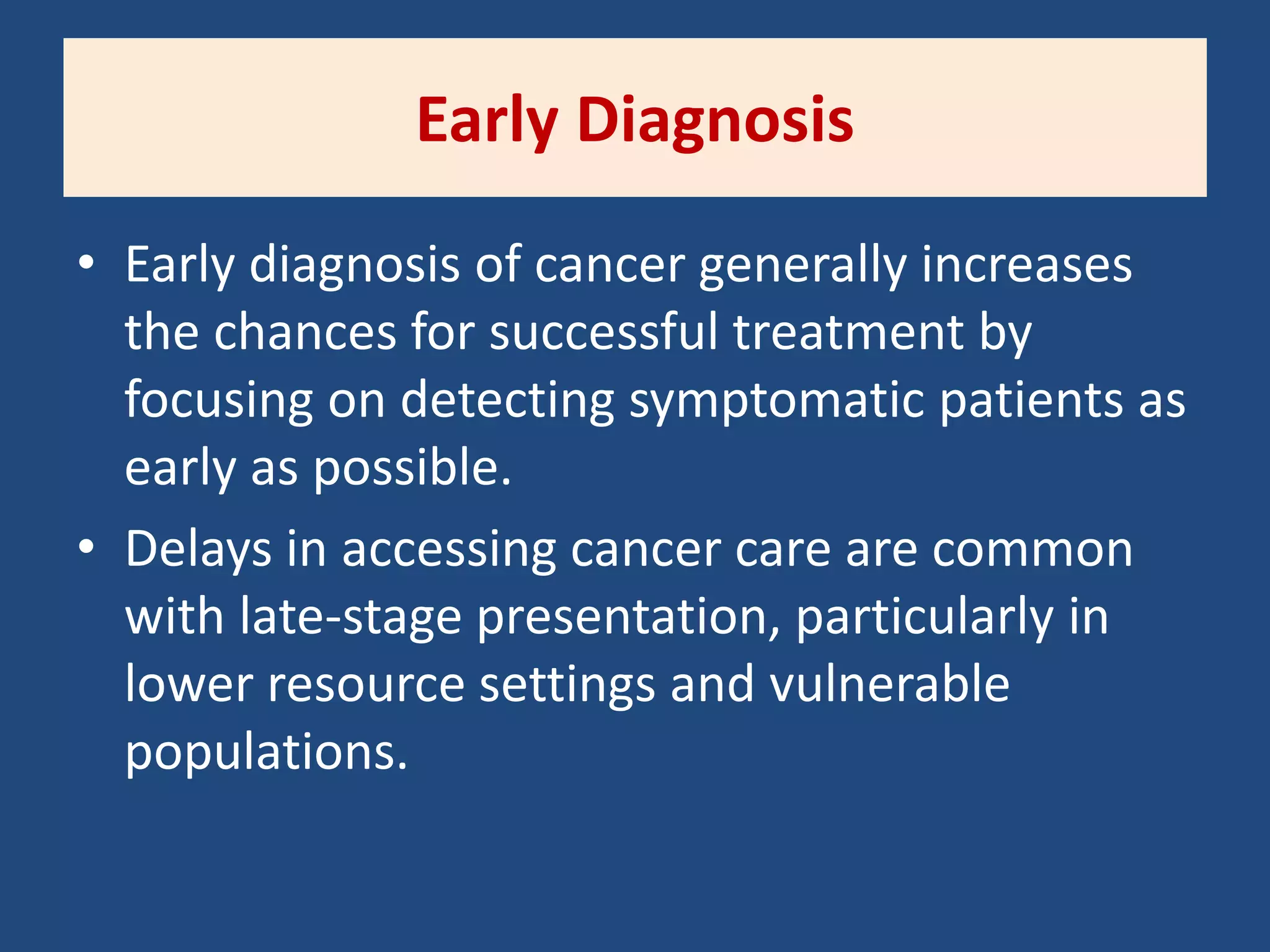 Cancer early screening and protection | PDF