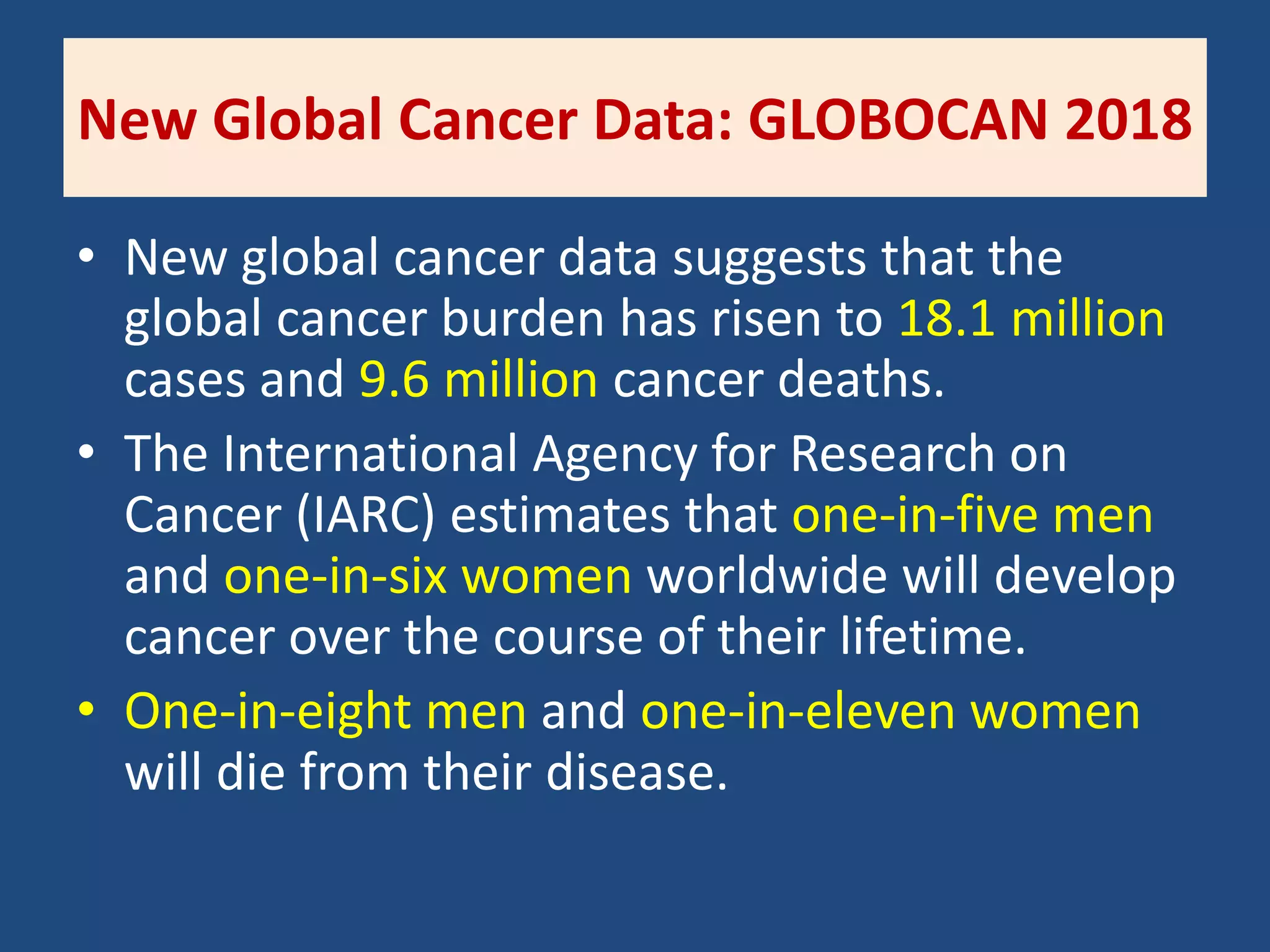 Cancer early screening and protection | PDF