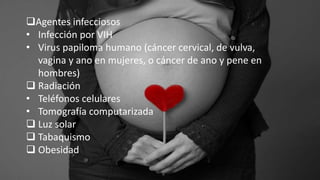 Cancer en el embarazo fisiop | PPTX