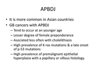 Cancer gallbladder | PPTX