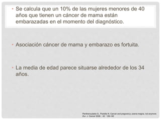Cancer ginecologico y embarazo gil | PPTX