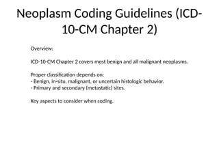 Cancer ppt presentation of cancer neoplasm | PPT