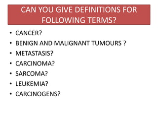 Cancer immunology | PPTX