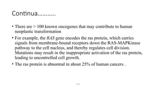 Cancer Immunology, molecular mechanisms.pptx | Free Download