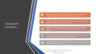 Cancer immunotherapies from the perspectives of oncology nurses | PPTX