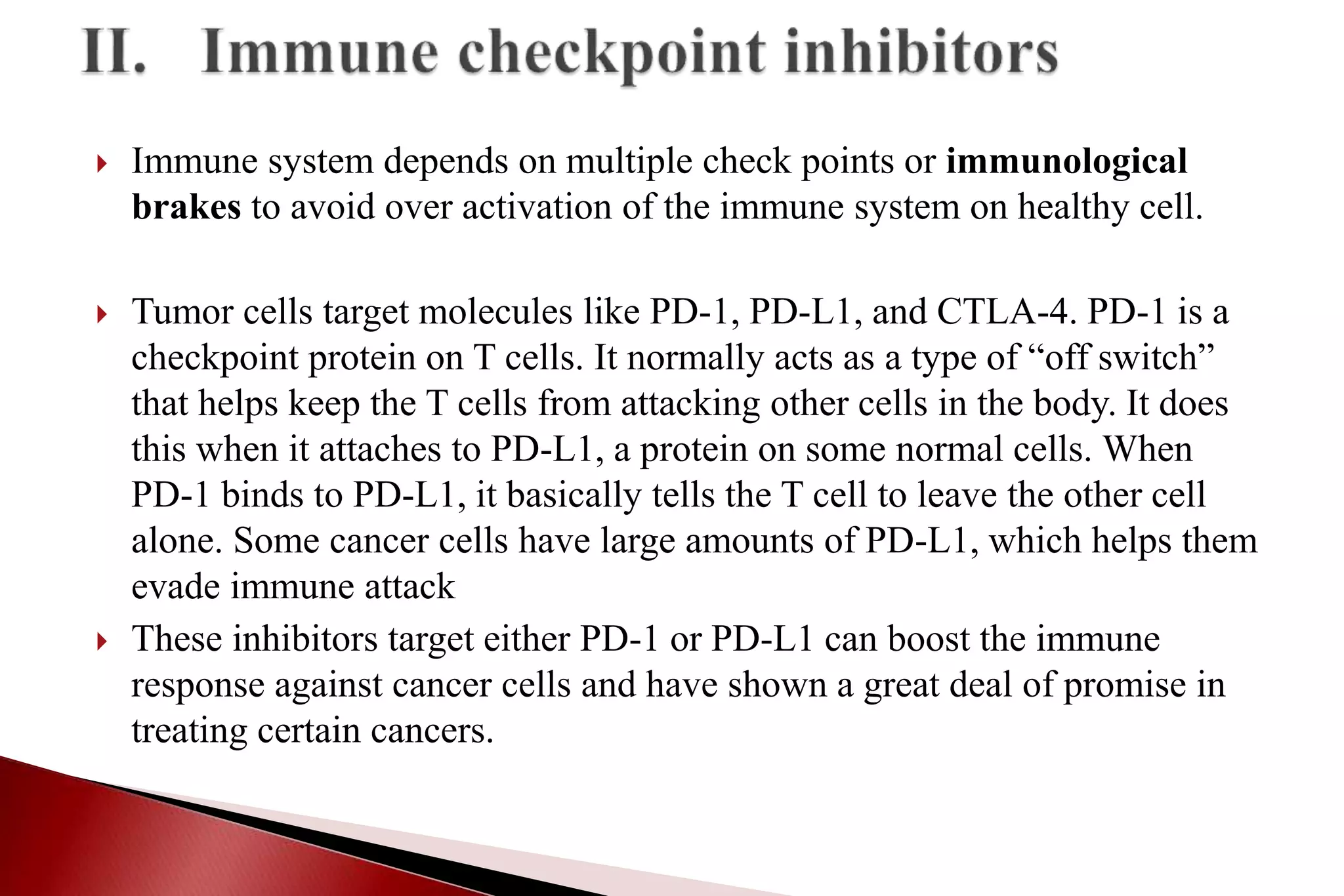 Cancer immuno therapy | PPTX