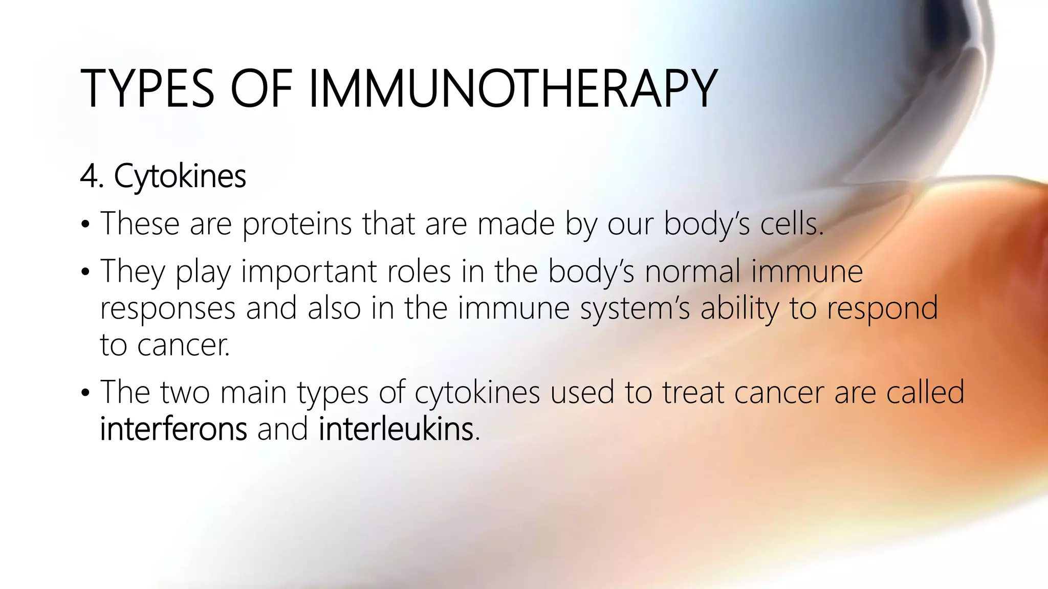 Cancer Immunotherapy | PPTX