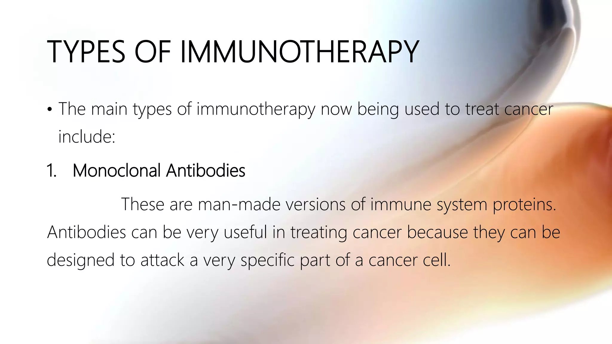 Cancer Immunotherapy | PPTX
