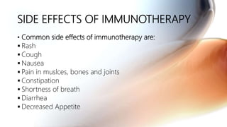 Cancer Immunotherapy | PPTX